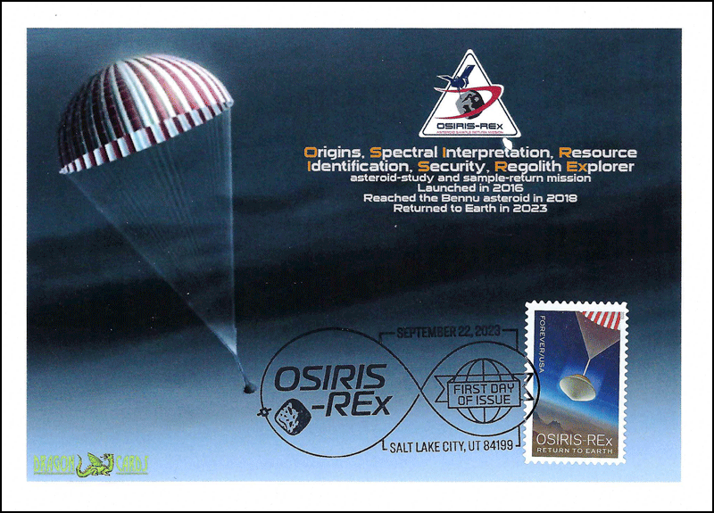 Dgn 813a OSIRIS-REx — $3.00